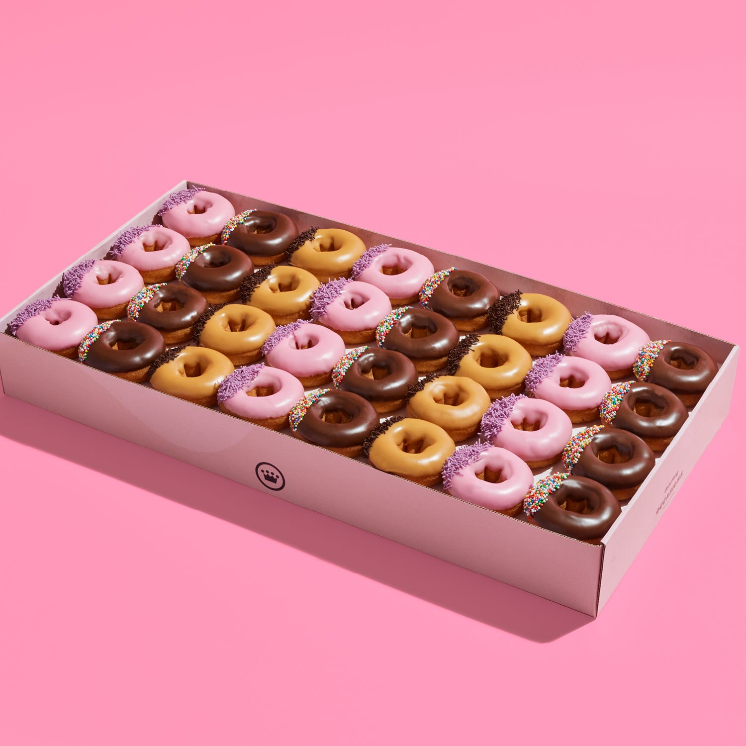 Mini Donut Box - Mixed (Large) - Donut King Occasions