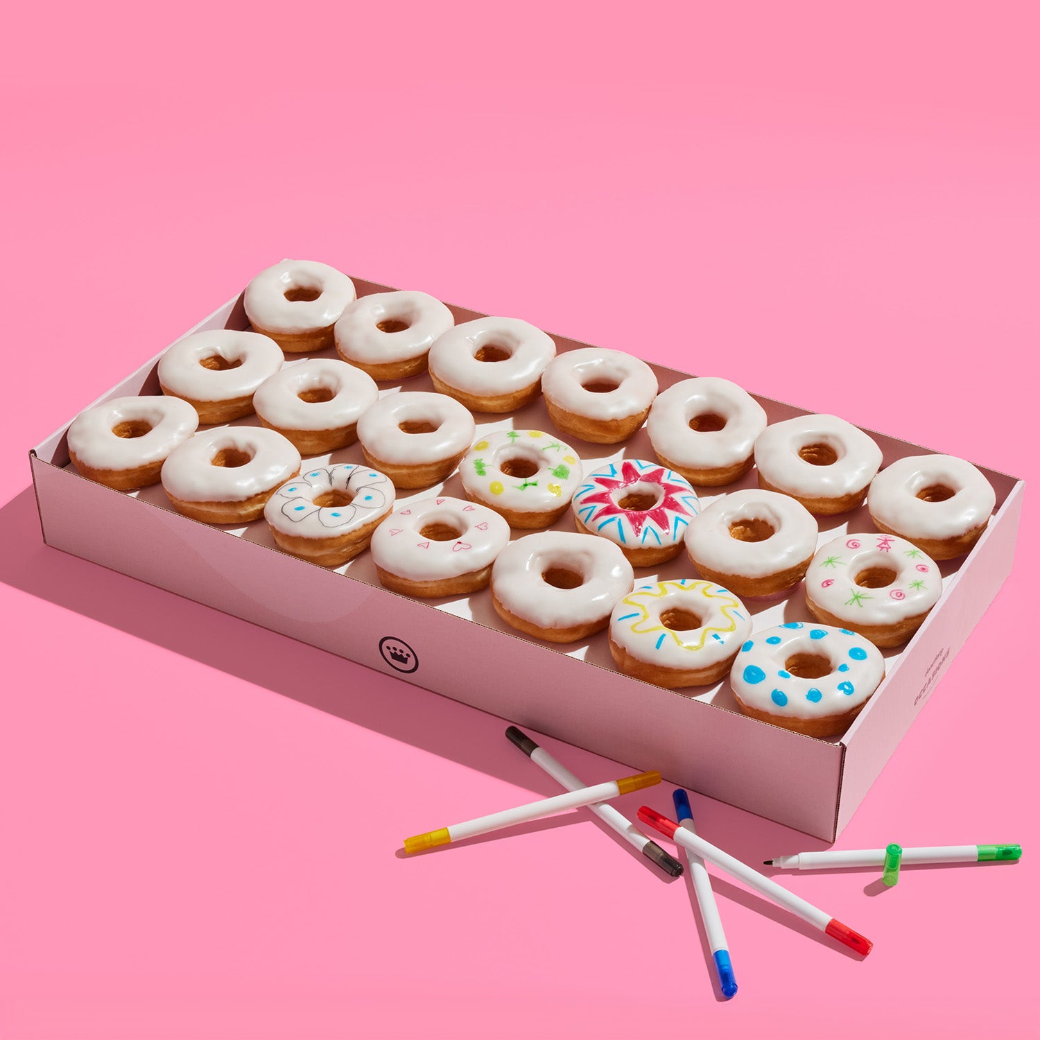 Large DIY Donut Box (21 Donuts) – Donut King Occasions